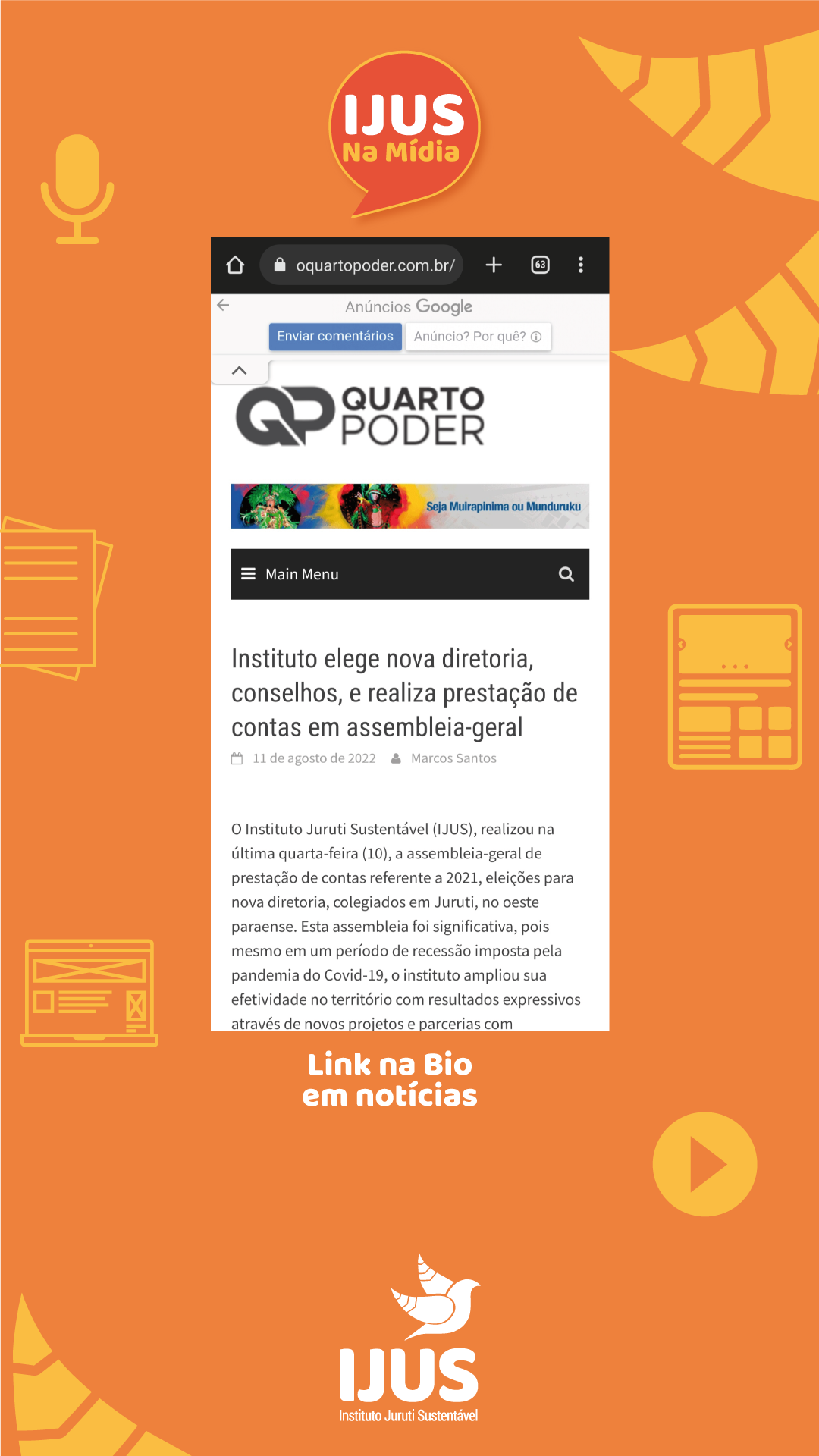 IJUS NA MÍDIA – Veja o que foi destaque na imprensa – IJUS
